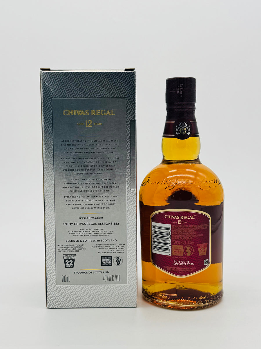 Chivas Regal 12 Year Old (700ml) – Whisky Trade