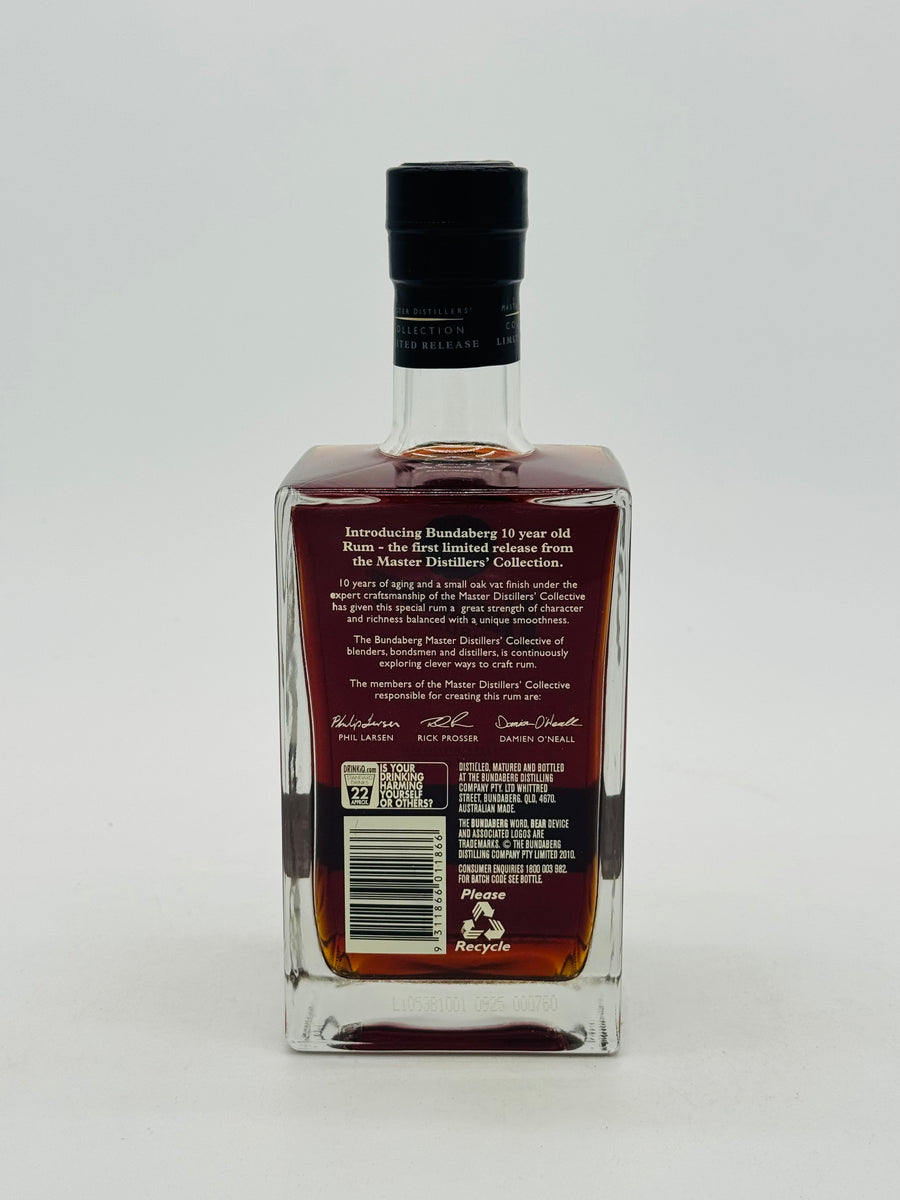 Bundaberg Rum 10YO Master Distiller's Collection (700ml) – Whisky Trade