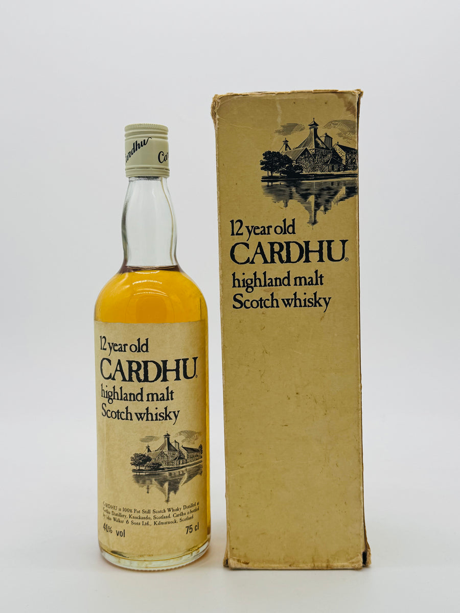 Cardhu 12 Year Old 1970s (750ml) – Whisky Trade