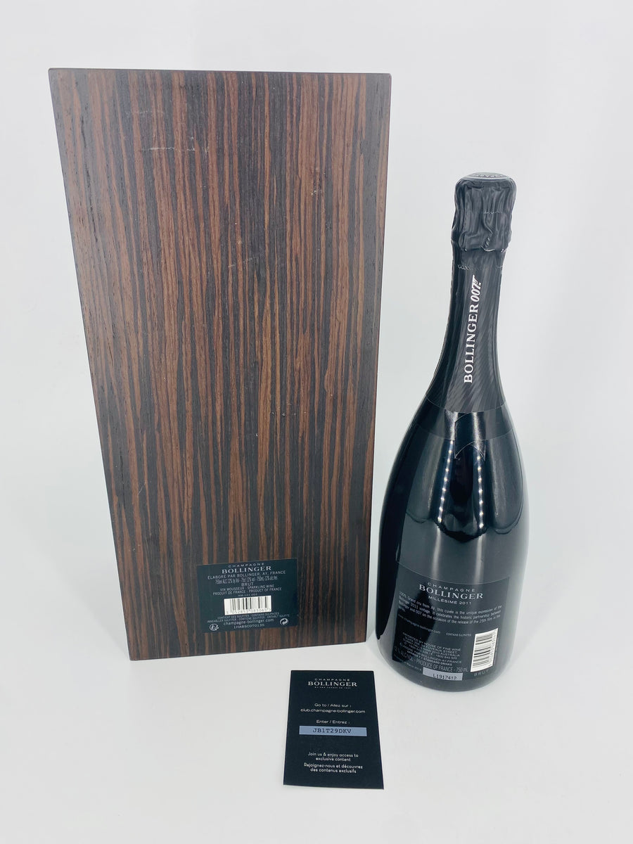 Bollinger James Bond Limited Edition Millesime 2011 (750ml) – Whisky Trade