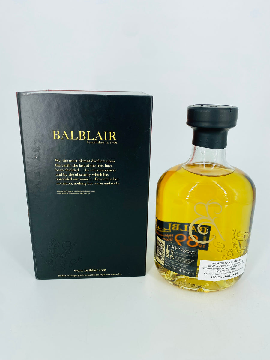 Balbair 1989 2nd Release (700ml) – Whisky Trade