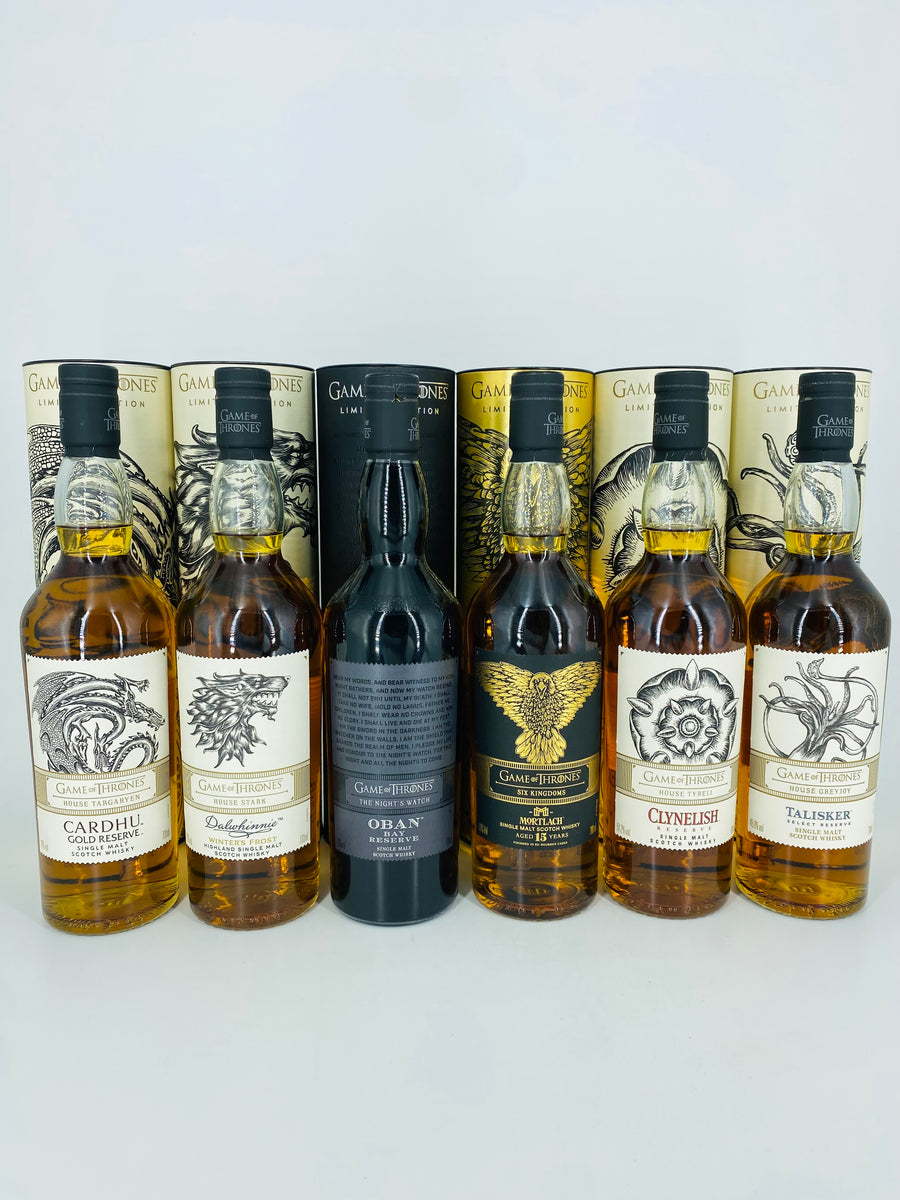 Game Of Thrones Single Malt Whisky Collection (6 x 700ml) – Whisky Trade