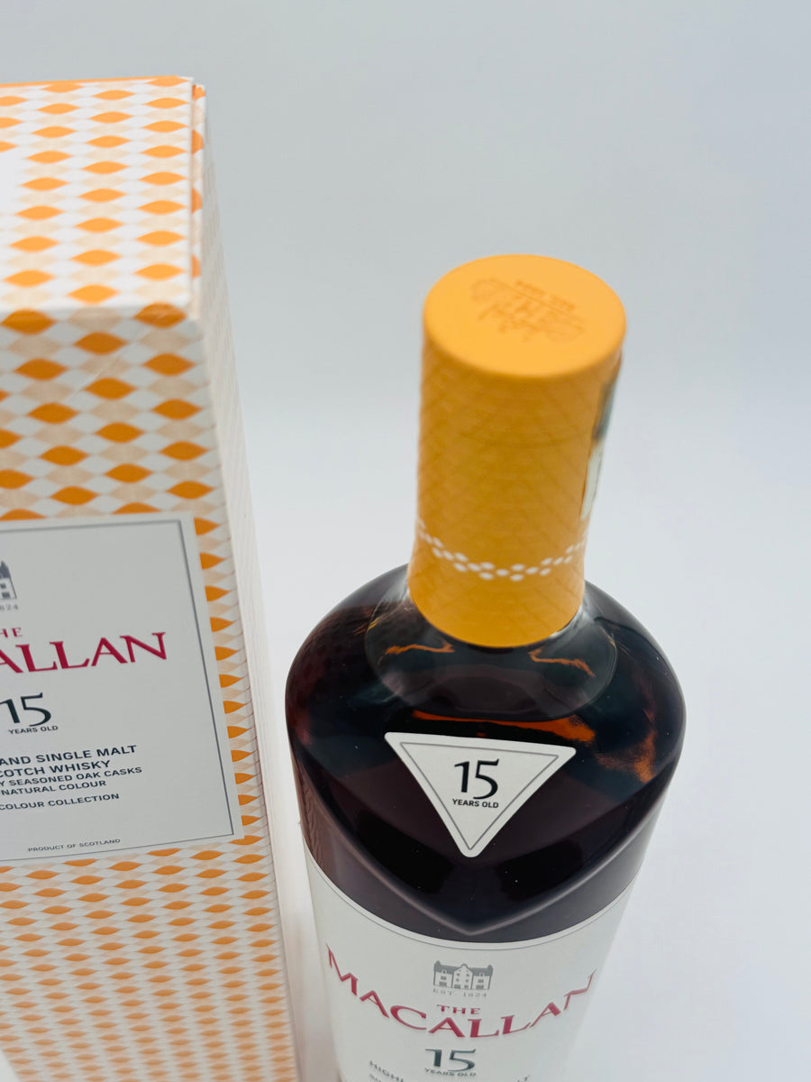 Macallan 15yo Sherry Cask Colour Collection Single Malt Scotch whisky ...