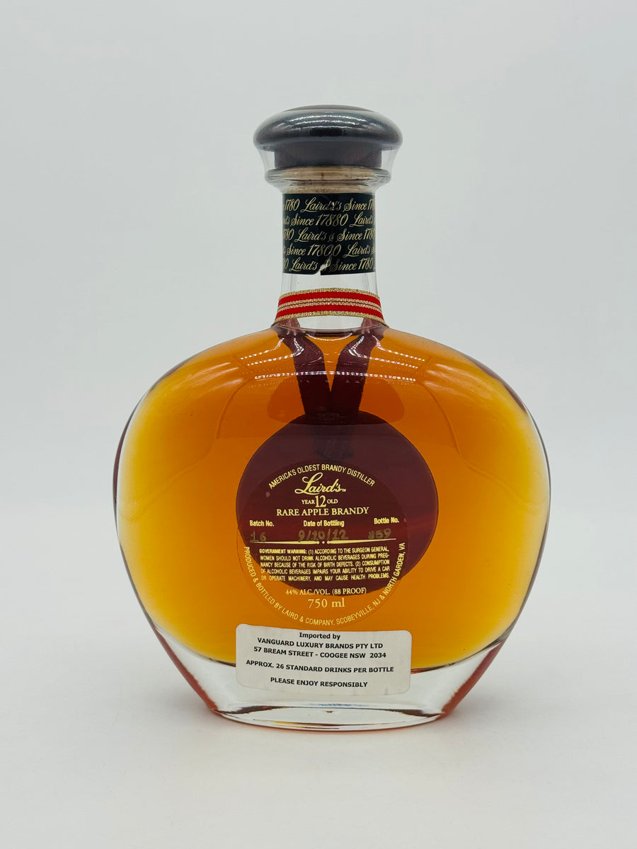 Laird's 12 Year Old Rare Apple Brandy (750ml) – Whisky Trade