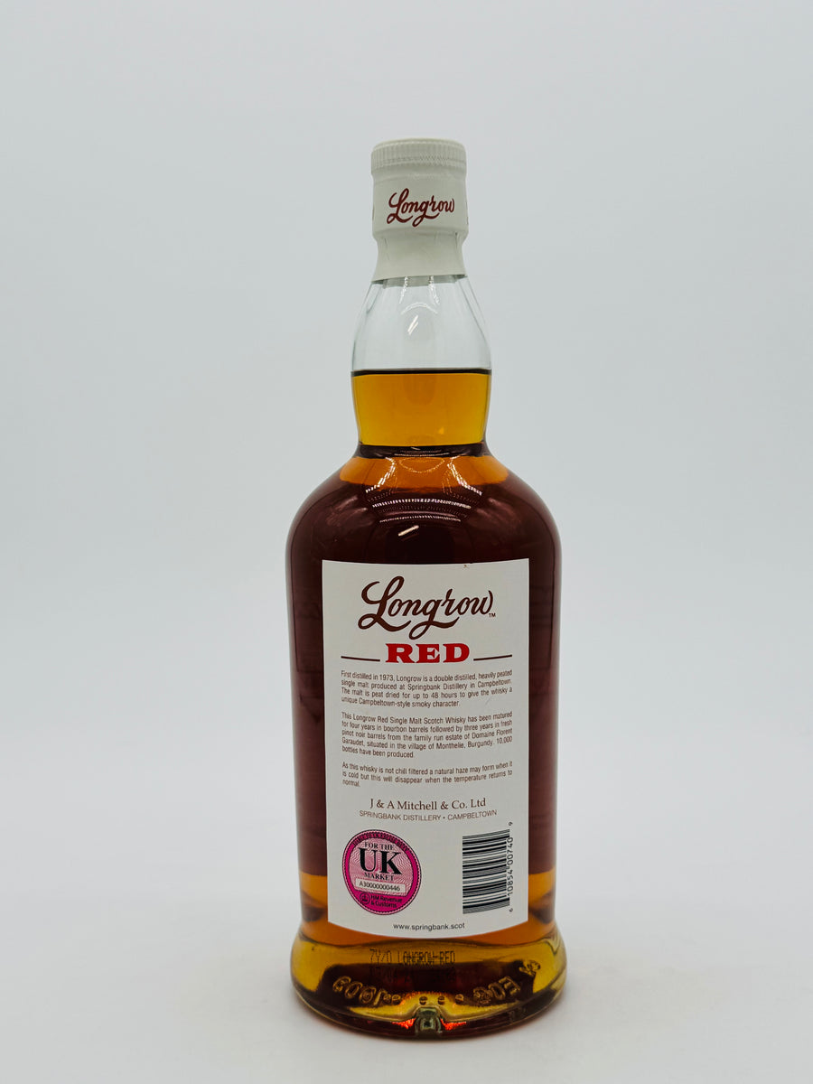 Longrow Red 7 Year Old Pinot Noir (700ml) – Whisky Trade
