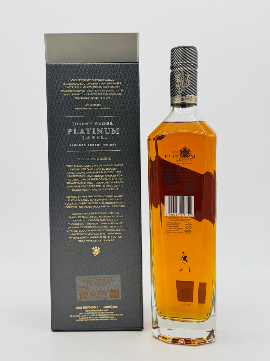 Johnnie Walker Platinum Label 18 Year Old (750ml) – Whisky Trade