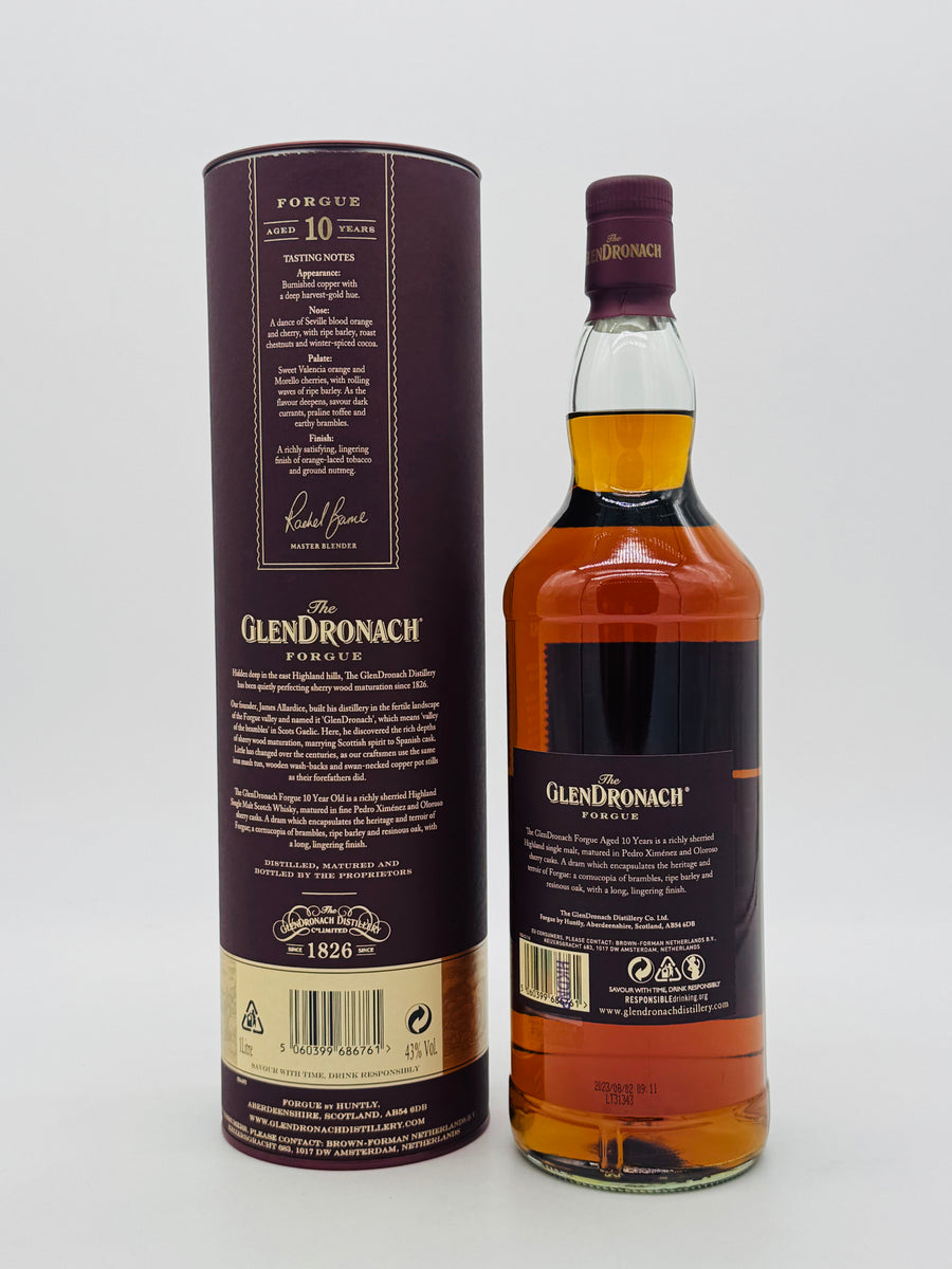 Glendronach 10 Year Old Forgue (1000ml) – Whisky Trade