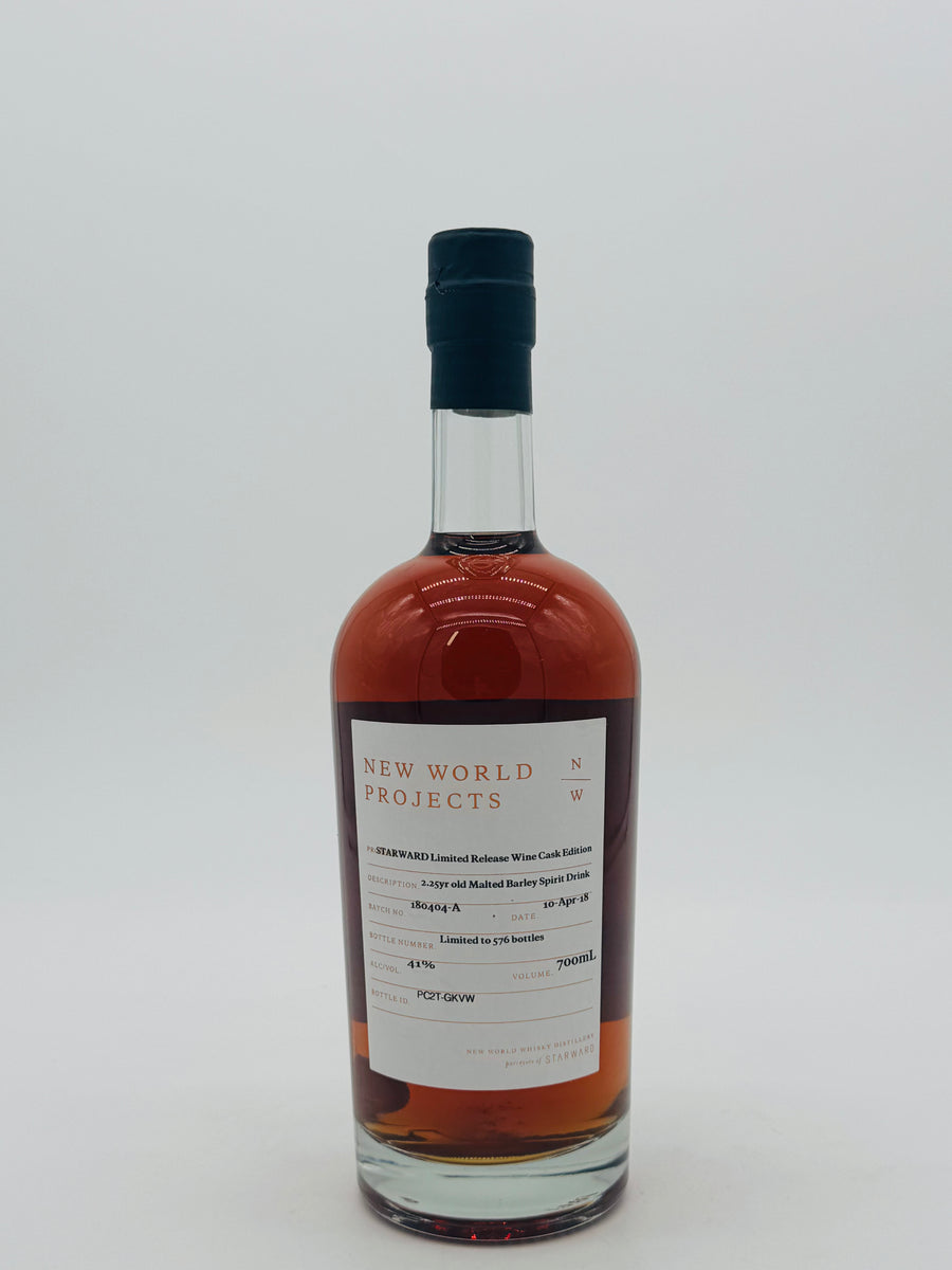 Starward New World Projects - Limited edition Wine Cask with Malted Ba – Whisky Trade