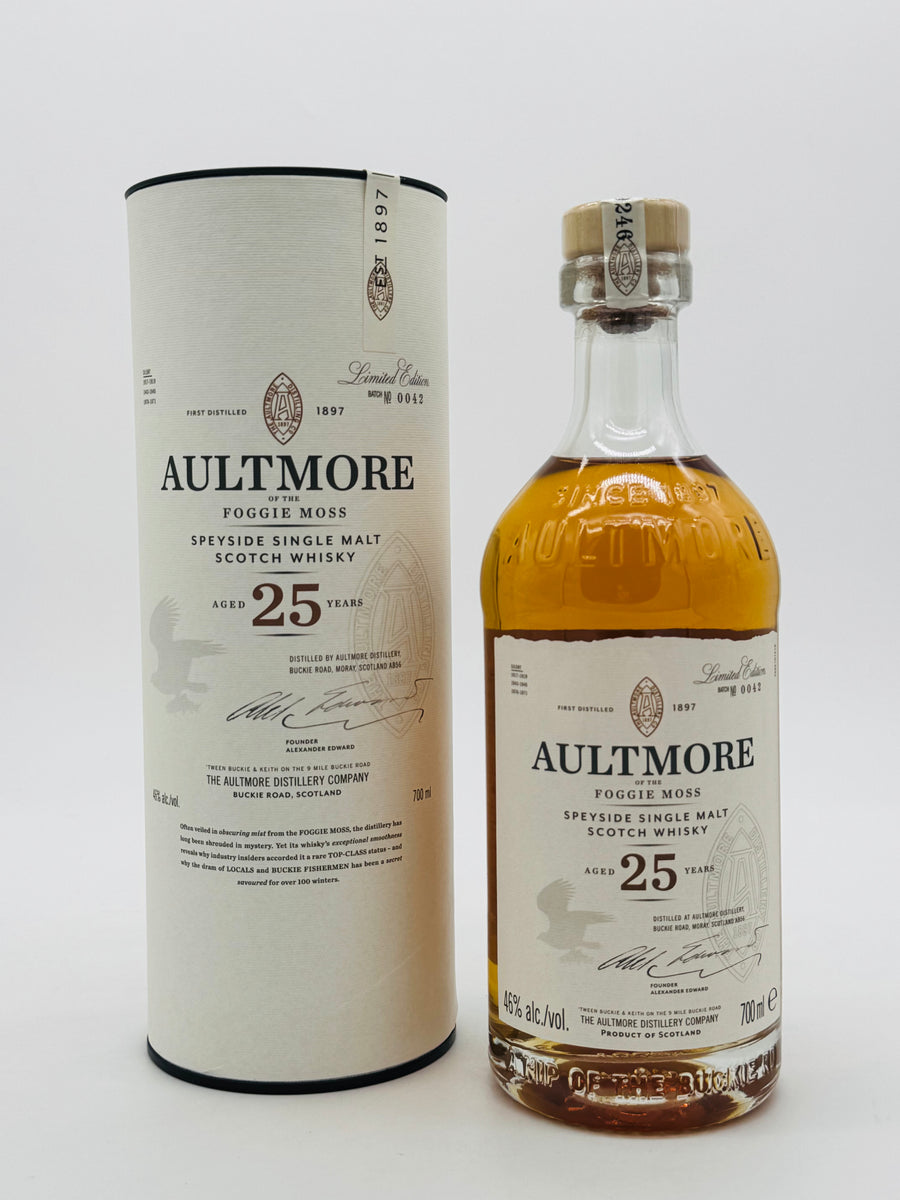 Aultmore 25 Year Old (700ml) – Whisky Trade