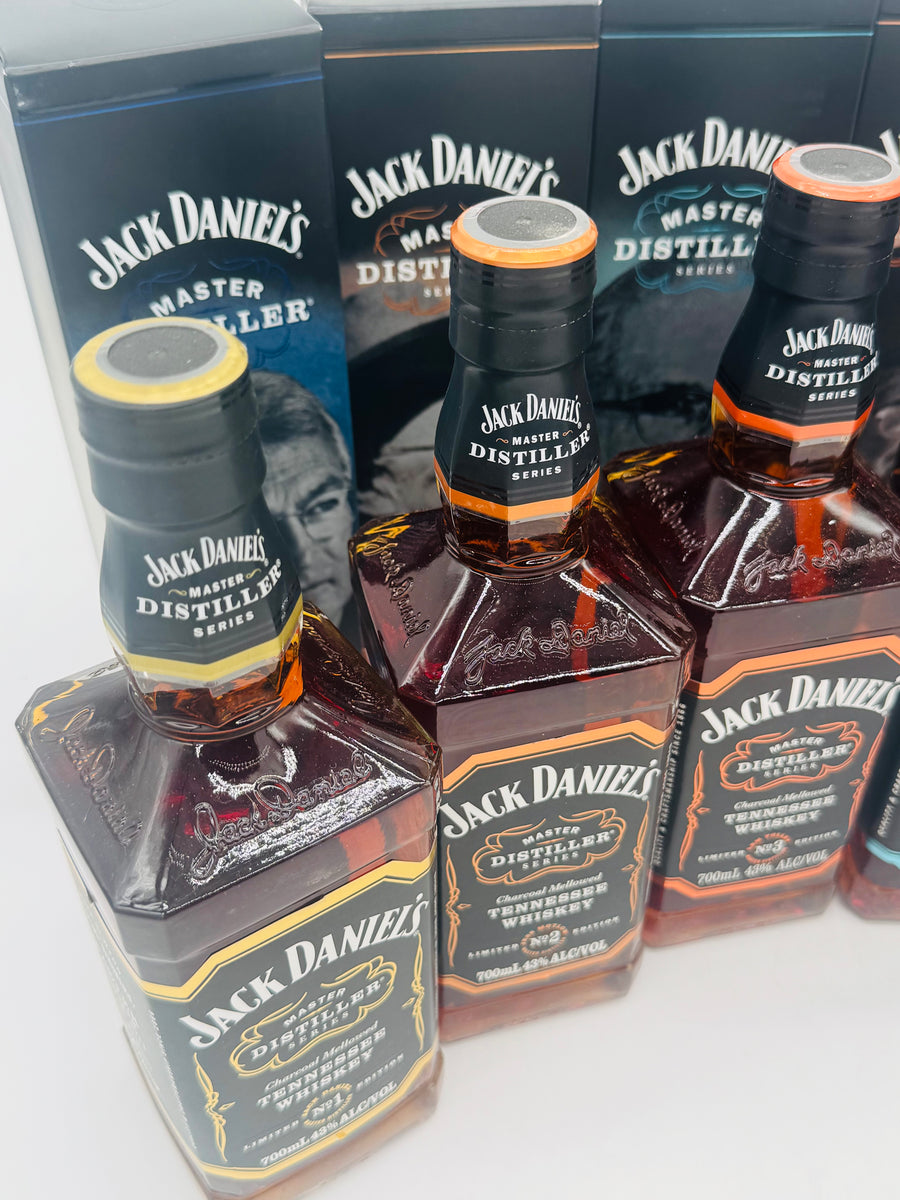 Jack Daniel's Master Distiller Complete Collection 1-6 Tennessee Whisk ...