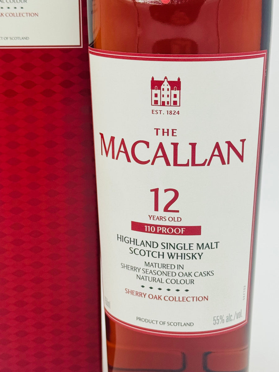 Macallan 12 110 Proof Highland Single Malt Scotch Whisky (750ml) #1 ...