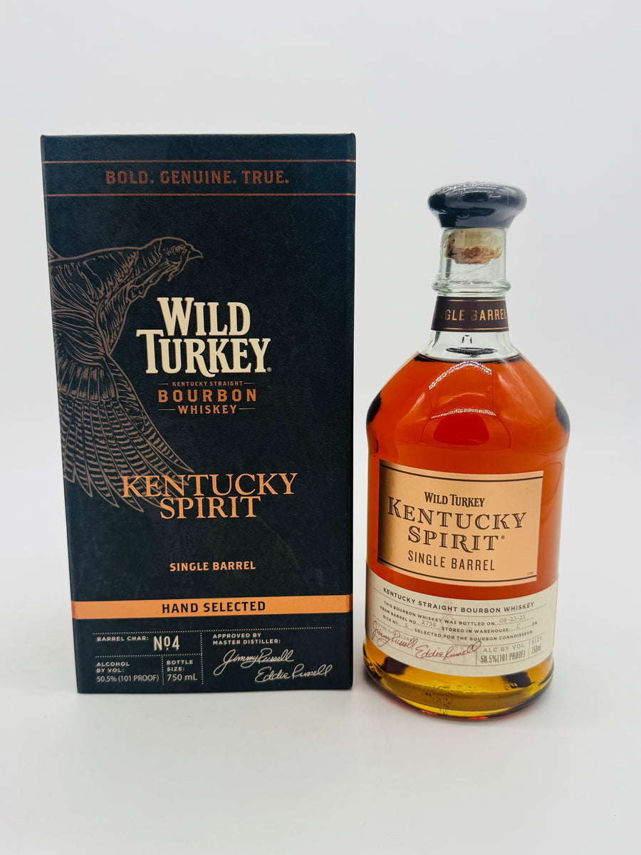 Wild Turkey Kentucky Spirit Single Barrel Hand Selected Batch 4 (750ml ...