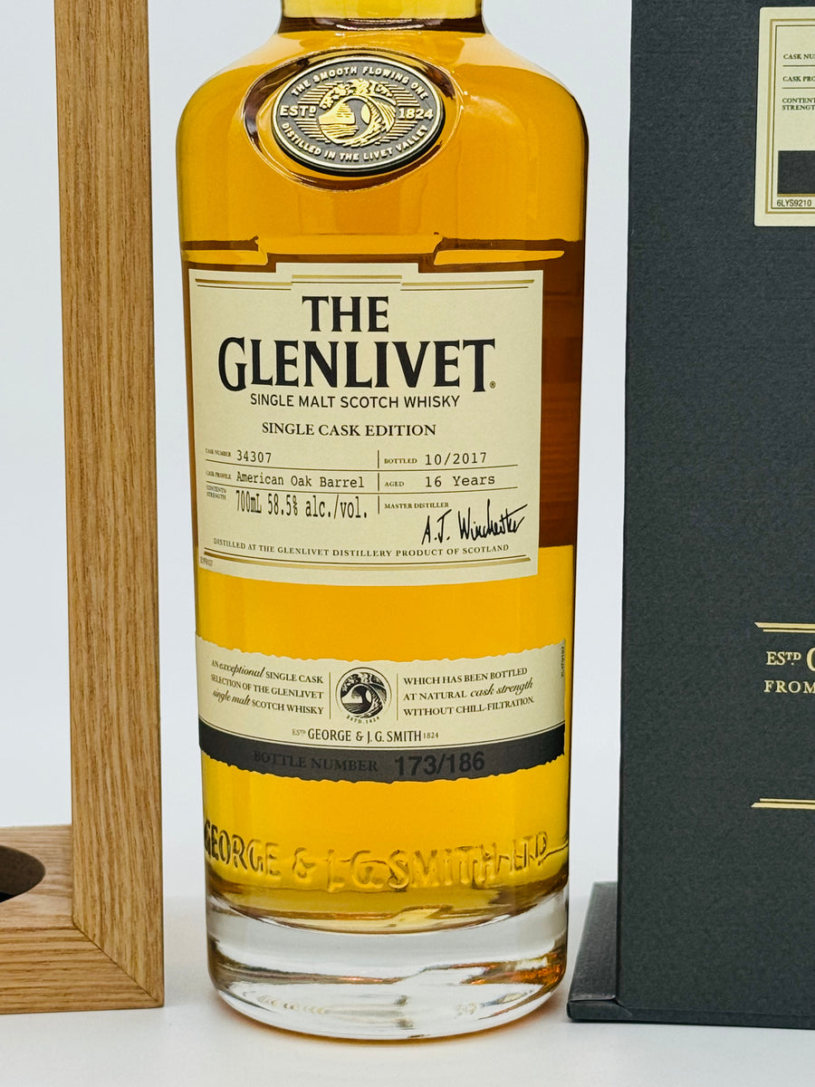 Glenlivet Single Cask 16YO American Oak Cask # 34307 (700ml) – Whisky Trade