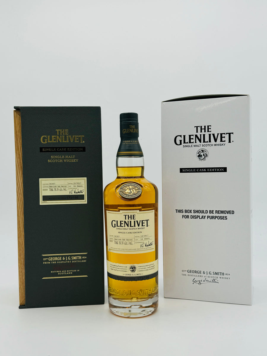 Glenlivet Single Cask 16YO American Oak Cask # 34307 (700ml) – Whisky Trade