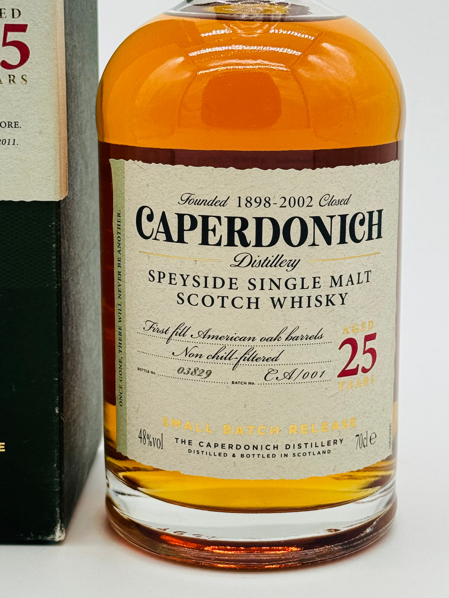 Caperdonich 25 Year Old Small Batch Release / Batch #001 (700ml ...