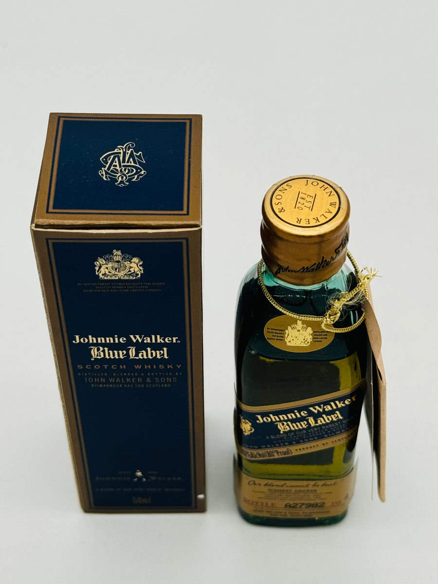 Johnnie Walker Blue Label Miniature (50ml) – Whisky Trade