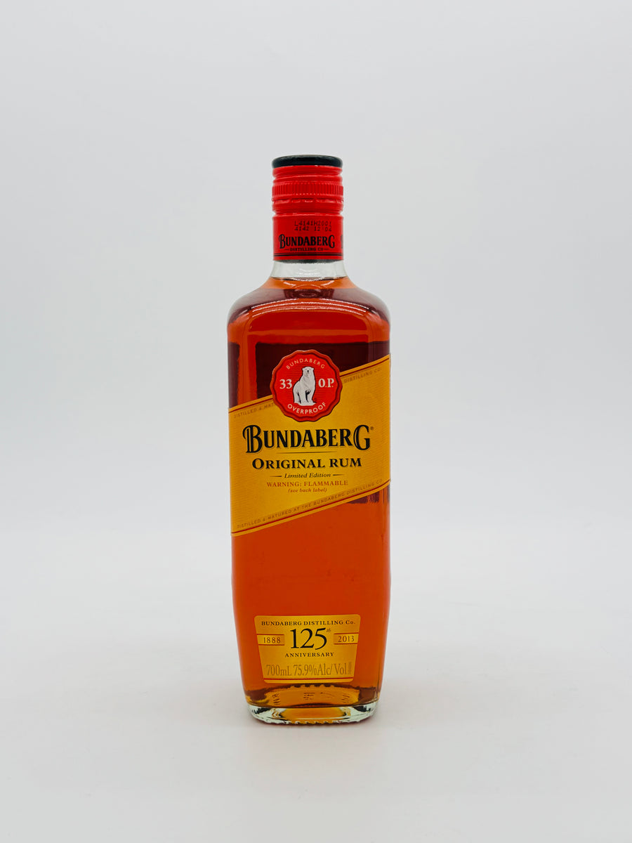 Bundaberg Rum 33 OP 125th Anniversary 75.9% (700ml) Without Box ...