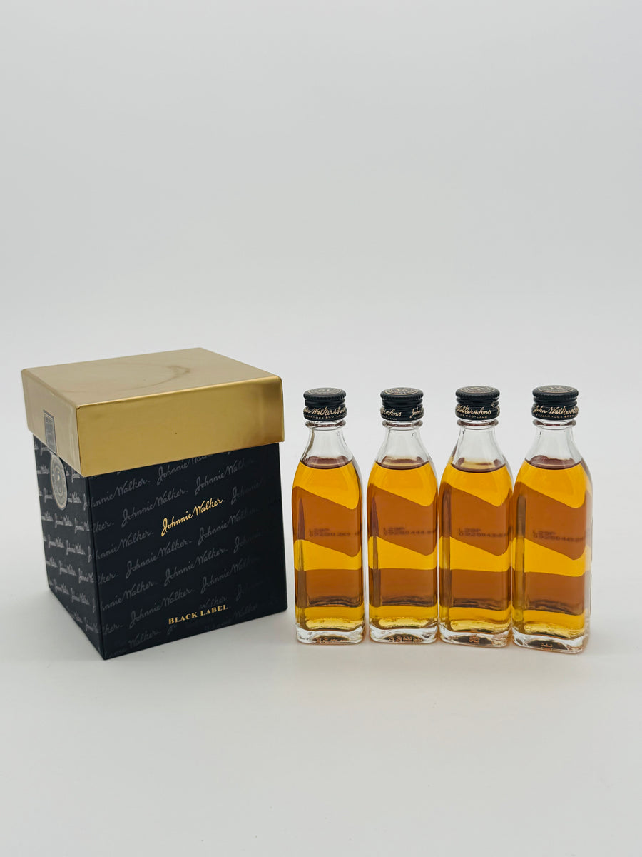 Black label 12 Miniature gift set (4 x 50ml) #2 – Whisky Trade