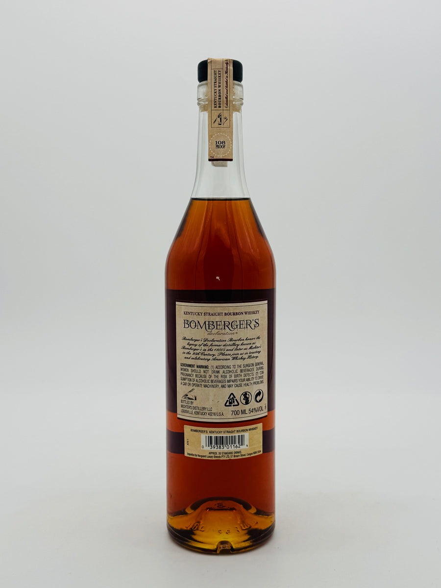 Bomberger’s Declaration Bourbon Review (2019 Release) (700ml) – Whisky ...