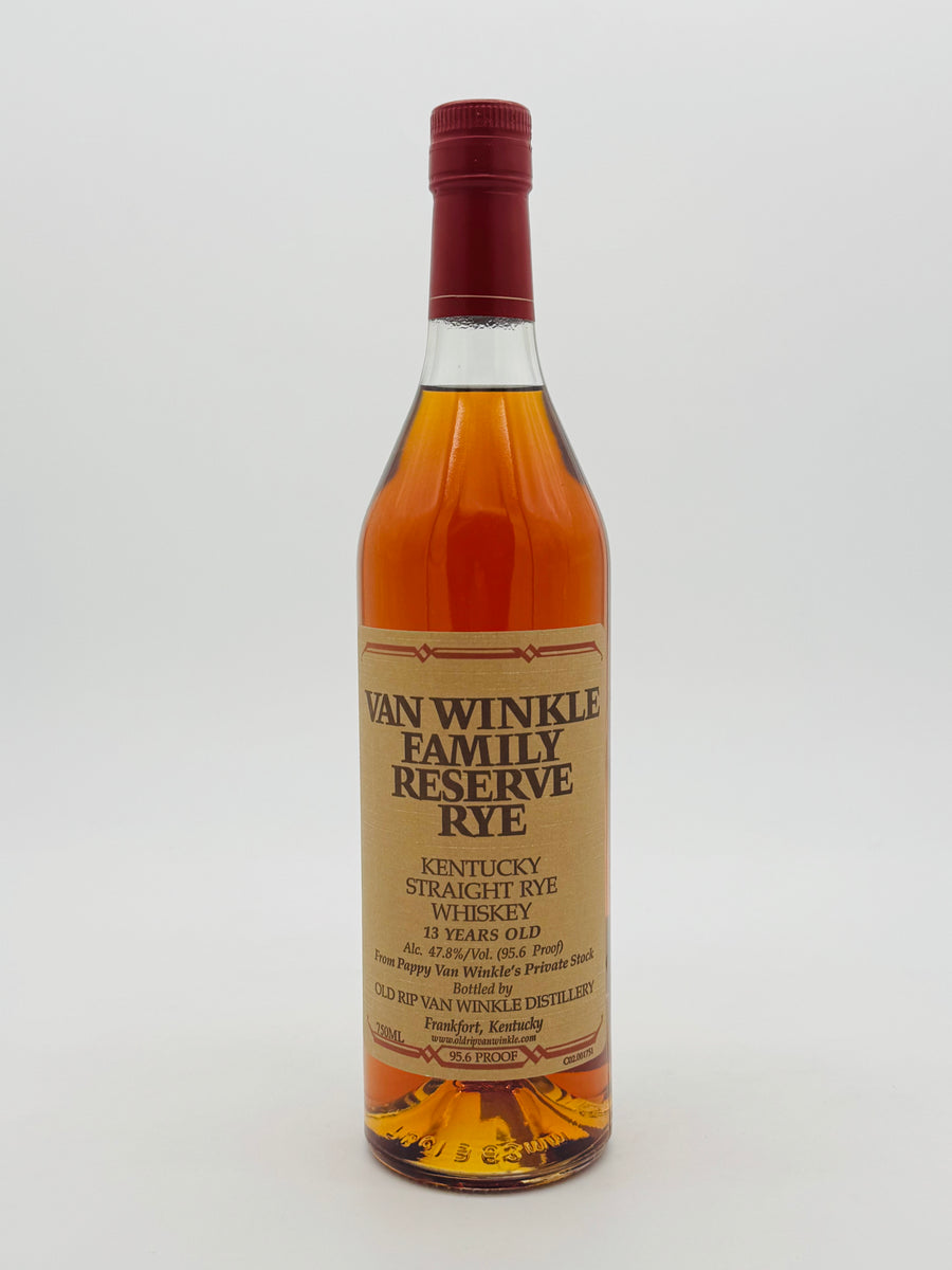 Pappy Van Winkle 13 Year Old Family Reserve Rye / 2020 (750ml) – Whisky ...