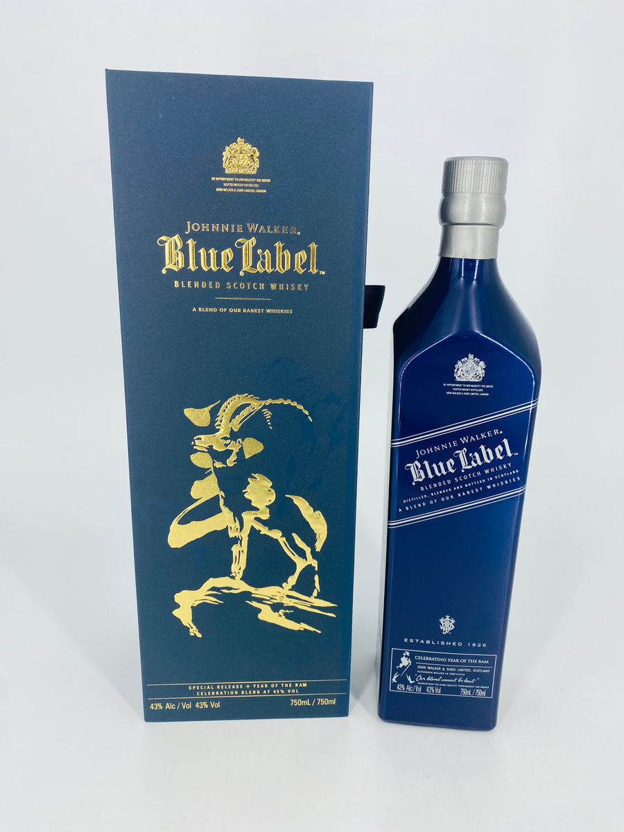 Johnnie Walker Blue Label Zodiac 2015 Year Of The Ram (750ml) – Whisky ...