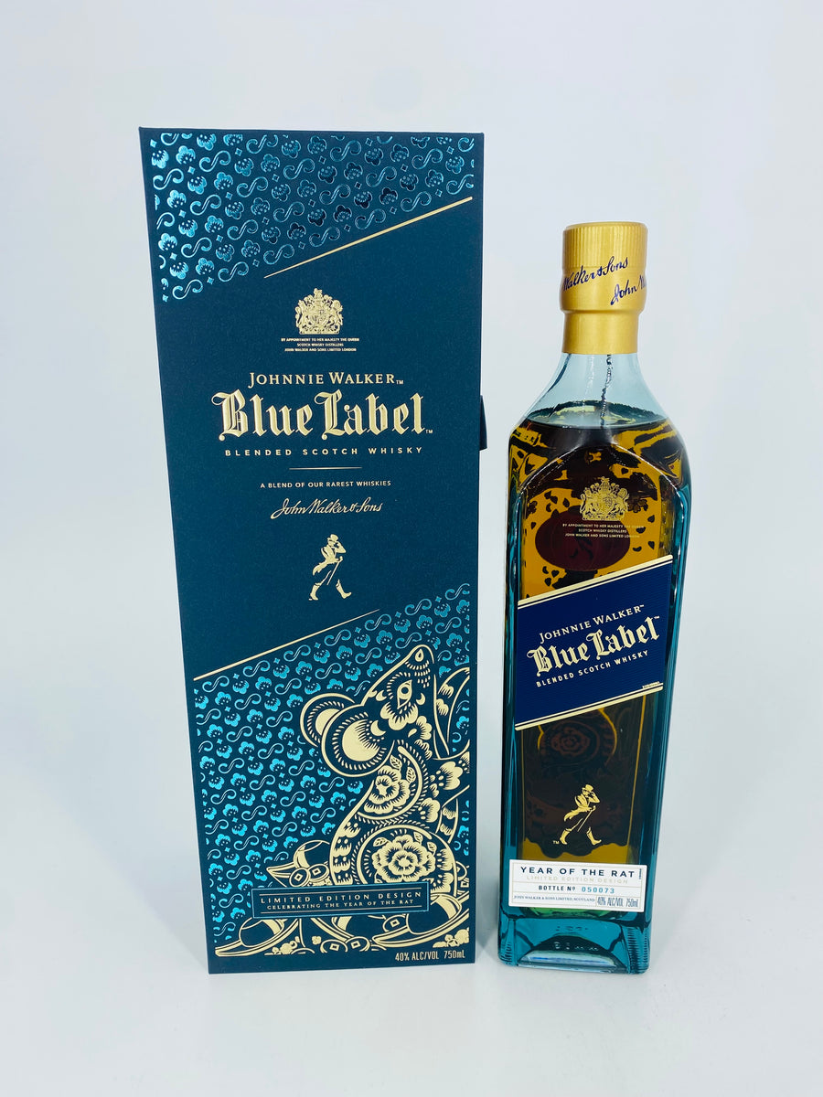 Johnnie Walker Blue Label Zodiac 2020 Year Of The Rat (750ml) – Whisky ...