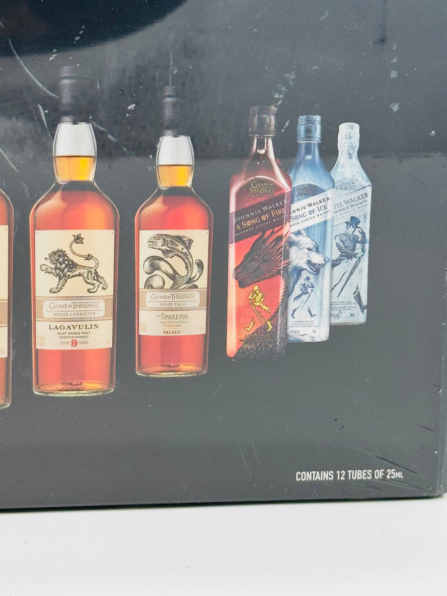 Game Of Thrones Single Malt Whisky Collection Tasting Set (12 x 25ml ...