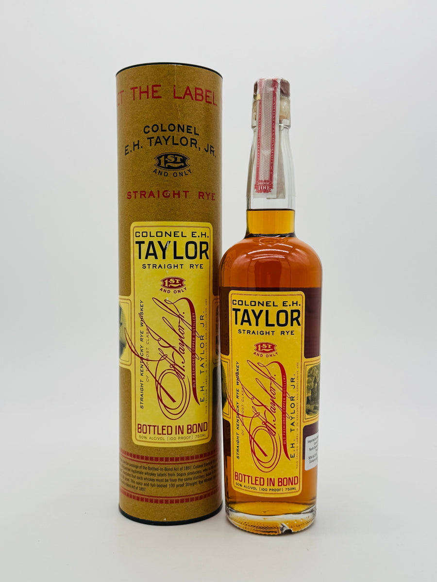 Colonel E.H. Taylor Straight Rye Whiskey (750ml) – Whisky Trade