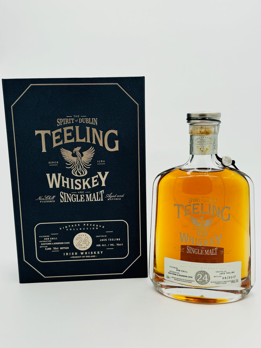 Teeling 24YO Vintage Reserve Single Malt Batch #2 / Bourbon & Sauterne ...