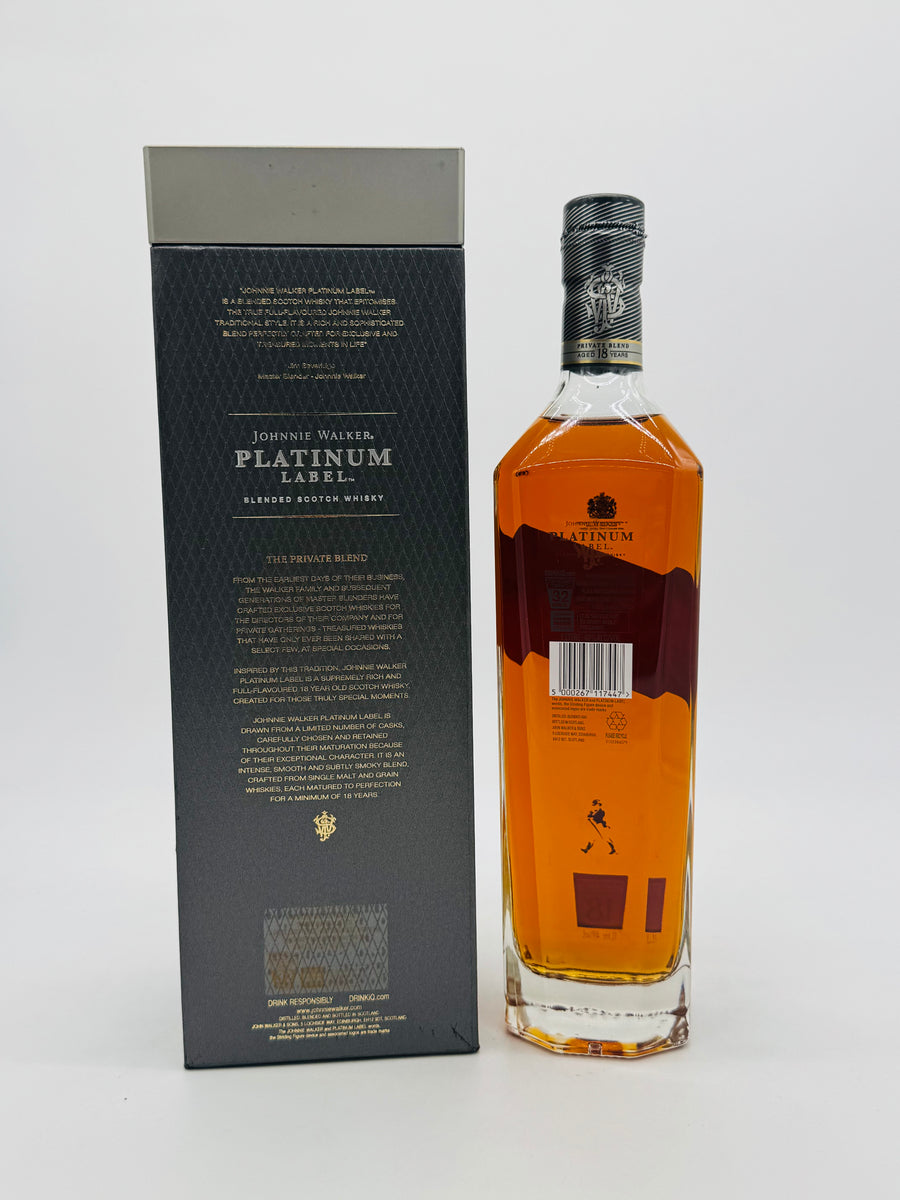Johnnie Walker Platinum Label 18 Year Old (1000ml) – Whisky Trade