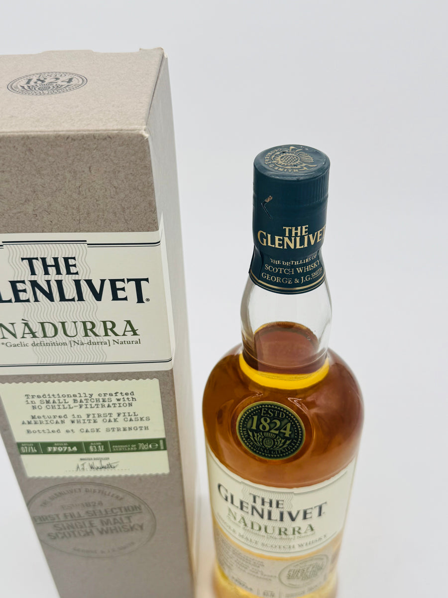 Glenlivet Nadurra First Fill Cask Strength Single Malt Scotch Whisky ...