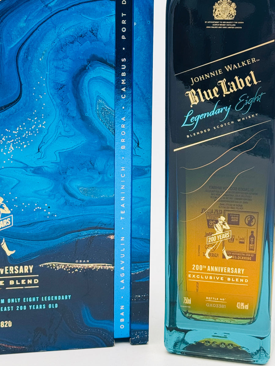 Johnnie Walker Blue Label Legendary Eight 200th Anniversary (750ml ...