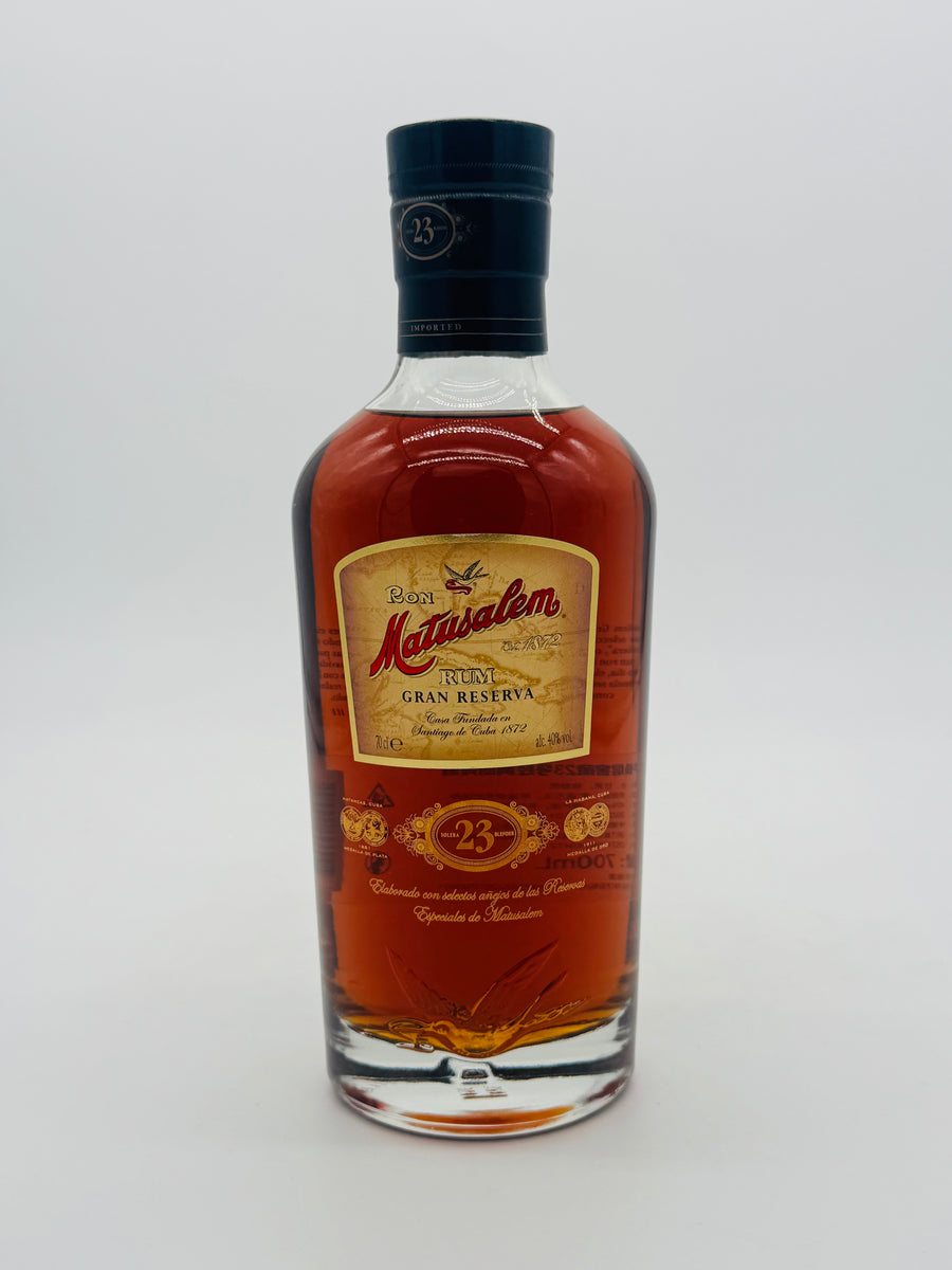 Ron Matusalem Gran Reserva Solera 23 Rum (700ml) – Whisky Trade