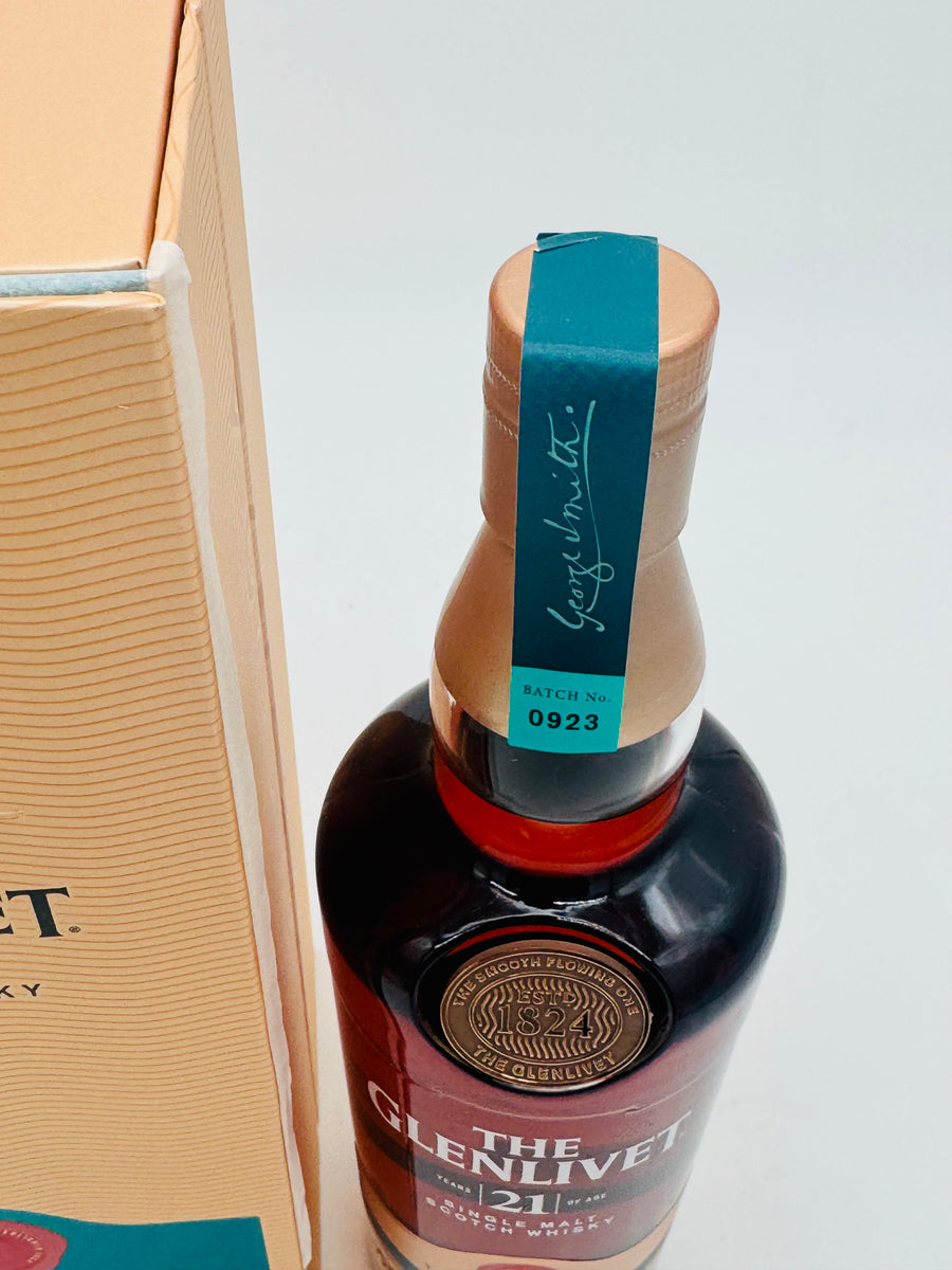 The Glenlivet The Sample Room Collection 21 Year Old Single Malt Scotc ...