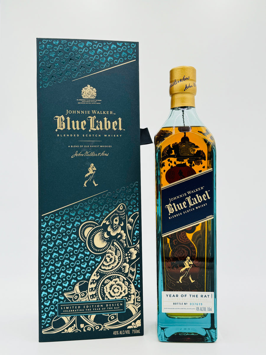 Johnnie Walker Blue Label Zodiac 2020 Year Of The Rat (750ml) – Whisky ...