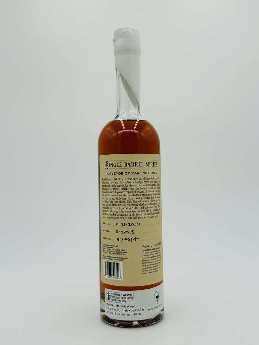 Rare Character 'Old Mate' Single Barrel Cask Strength Straight Rye Whi ...