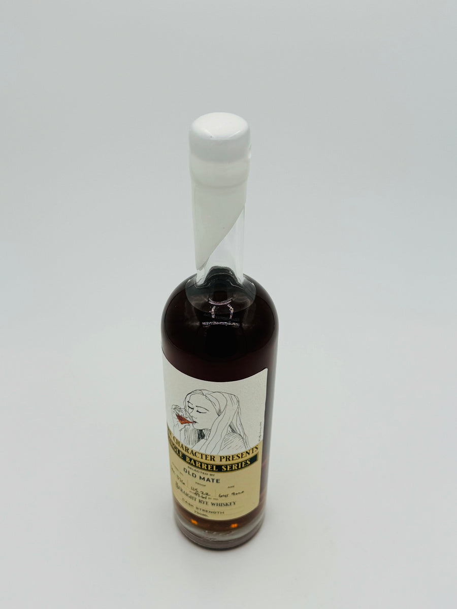 Old Mate Rare Character Barrel Cask Strength Straight Rye Whiskey (750 ...