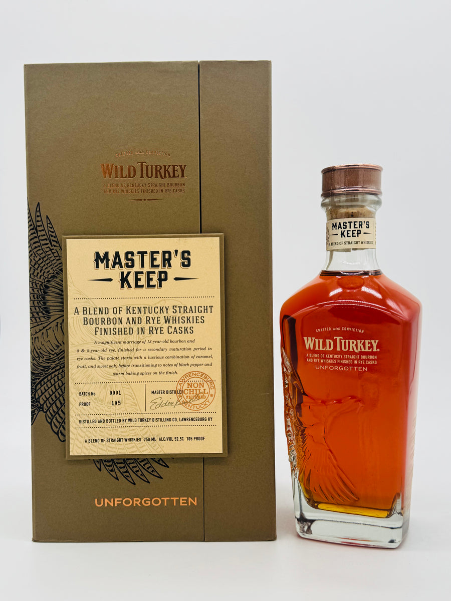 Wild Turkey Master's Keep Unforgotten Kentucky Straight Bourbon Whiske ...