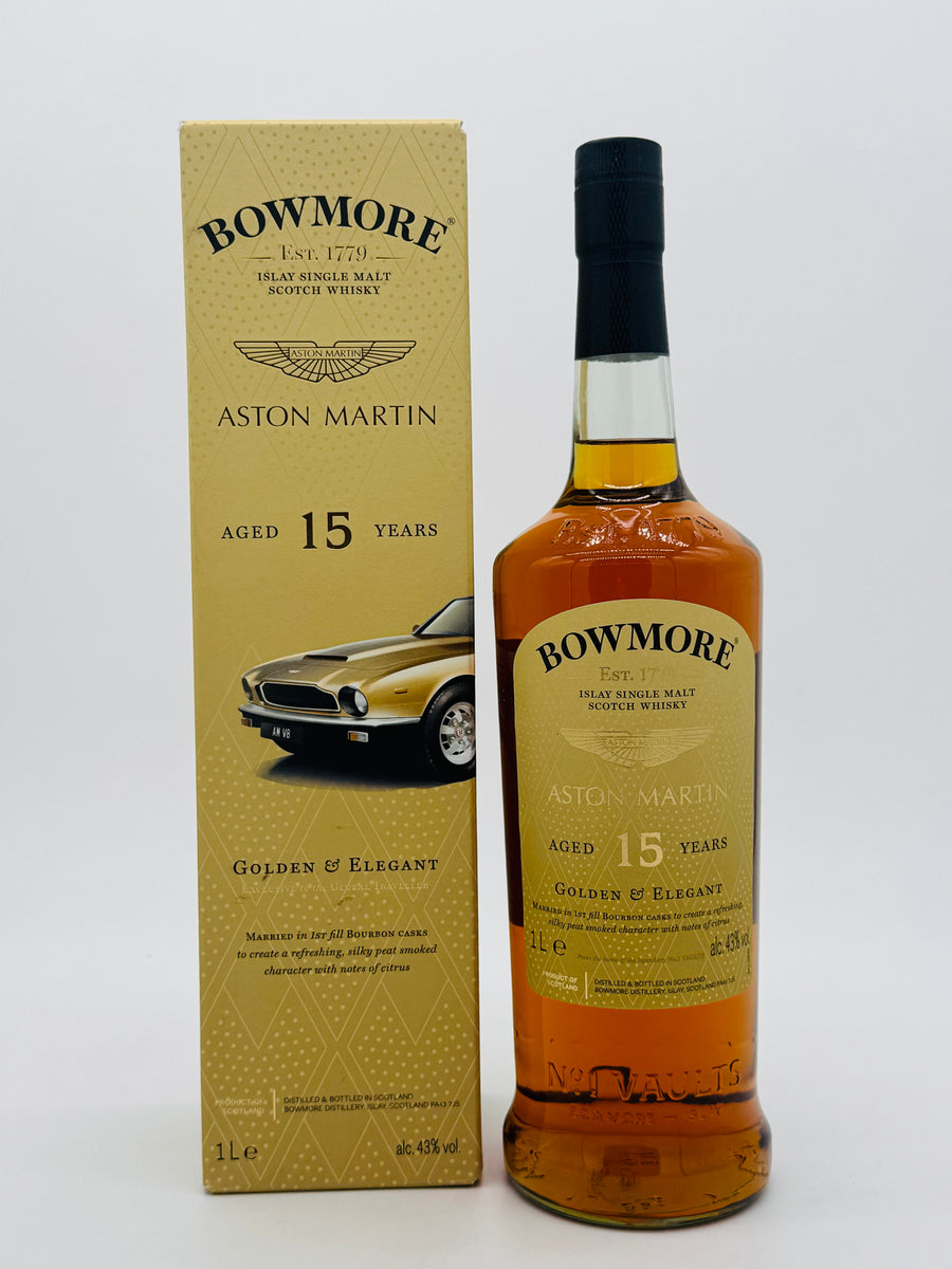 Bowmore 15 Year Old Golden & Elegant Aston Martin Edition #5 Single Ma – Whisky Trade
