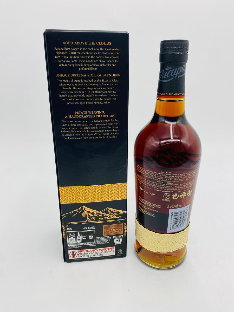 Ron Zacapa 23YO Solera Centenario Gran Reserva (700ml) – Whisky Trade