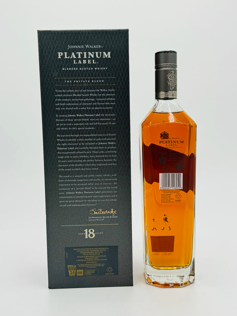 Johnnie Walker Platinum Label 18 Year Old (750ml) – Whisky Trade