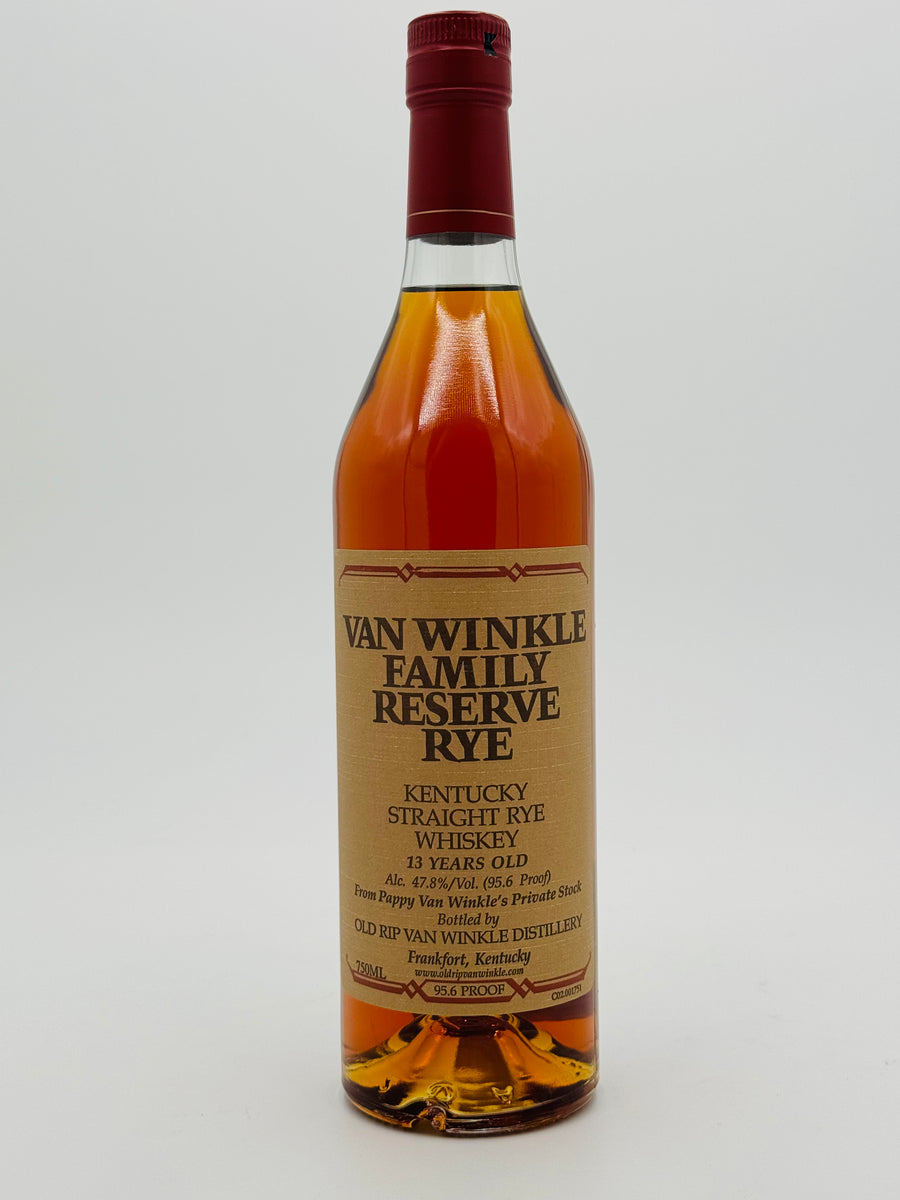 Pappy Van Winkle 13 Year Old Family Reserve Rye / 2020 Release (750ml ...