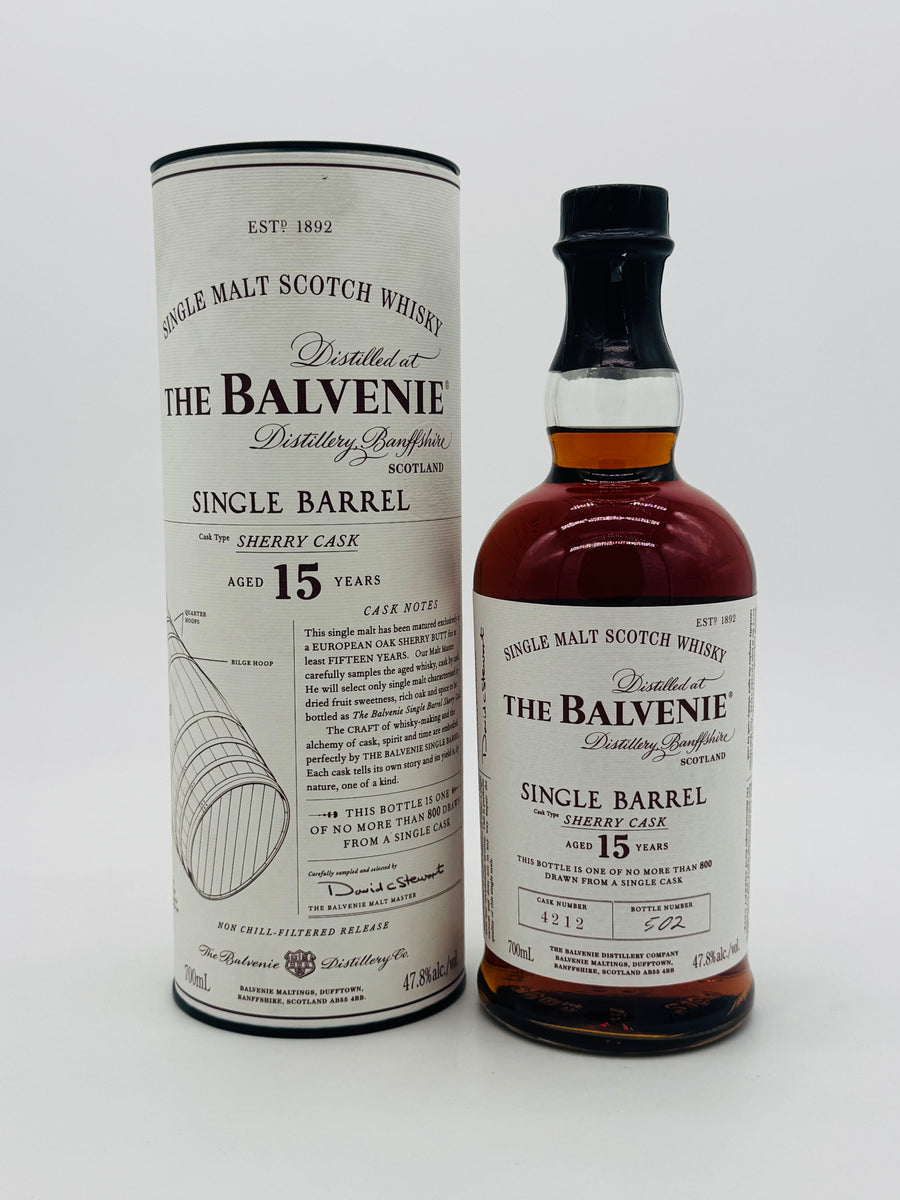 The Balvenie Single Barrel Sherry Cask 15 Cask# 4212 (700ml) – Whisky Trade