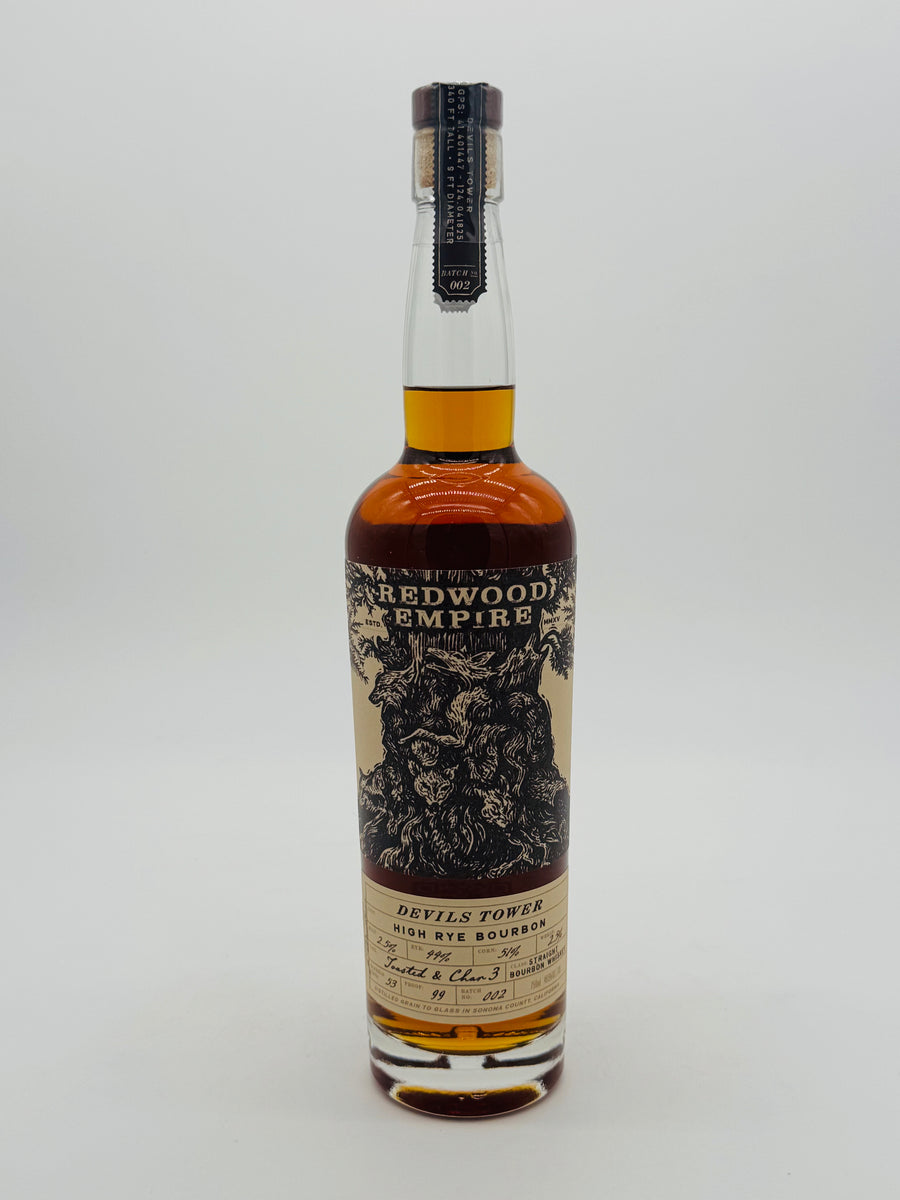 Redwood Empire Devil's Tower Hye Rye Bourbon Whiskey (750ml) – Whisky Trade