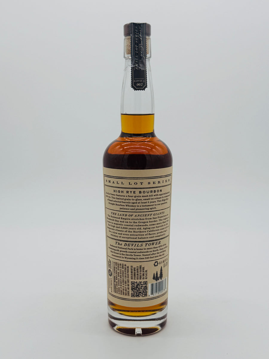 Redwood Empire Devil's Tower Hye Rye Bourbon Whiskey (750ml) – Whisky Trade