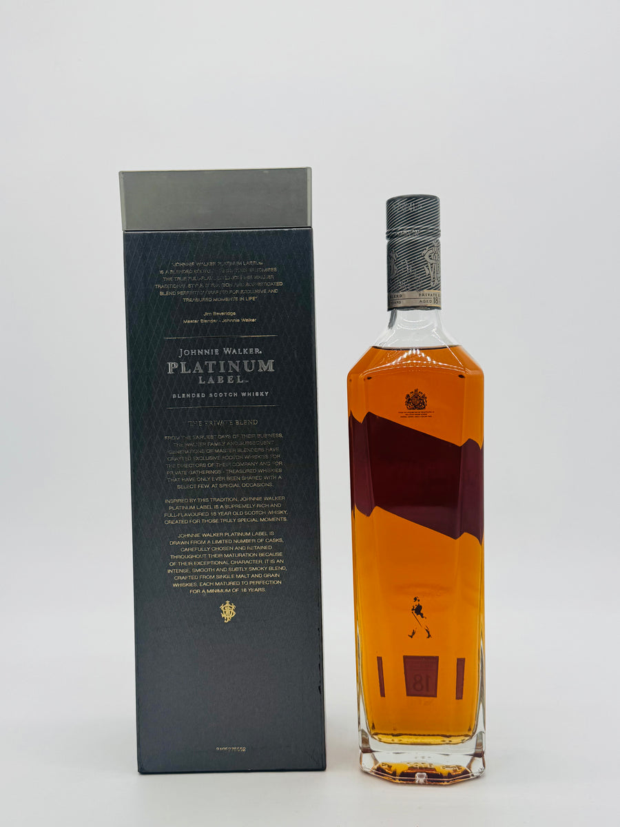 Johnnie Walker Platinum Label 18 Year Old (750ml) – Whisky Trade