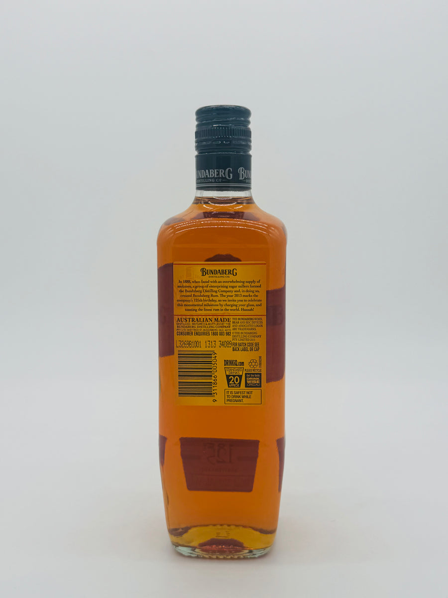 Bundaberg UP Rum 125th Anniversary Label Limited Edition (700ml ...