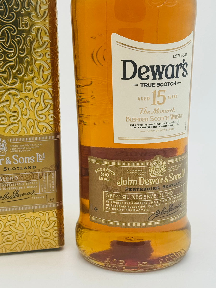 Dewar's 15 Year Old Blended Scotch Whisky (1000ml) – Whisky Trade