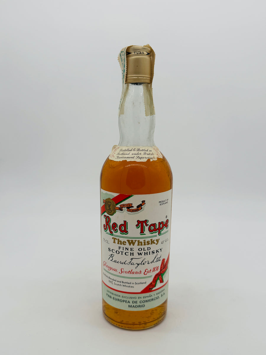 Red Tape Scotch Whisky 1970s (750ml) – Whisky Trade