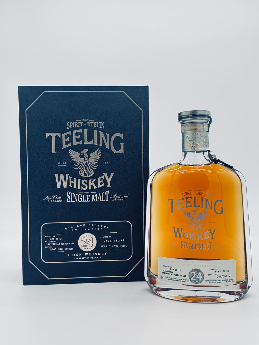 Teeling 24YO Vintage Reserve 2019 World Best Single Malt / Bourbon & S ...